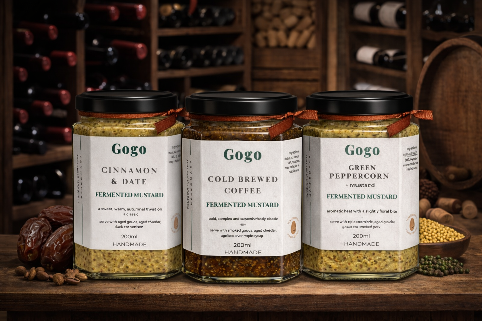 Cultured Signature Mustards – Magogo Pantry